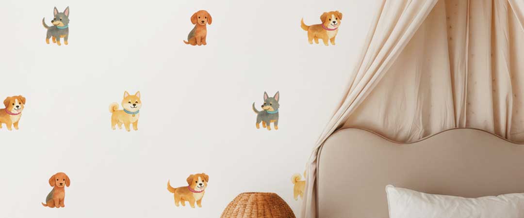 Perritos coloridos — DoubleColors