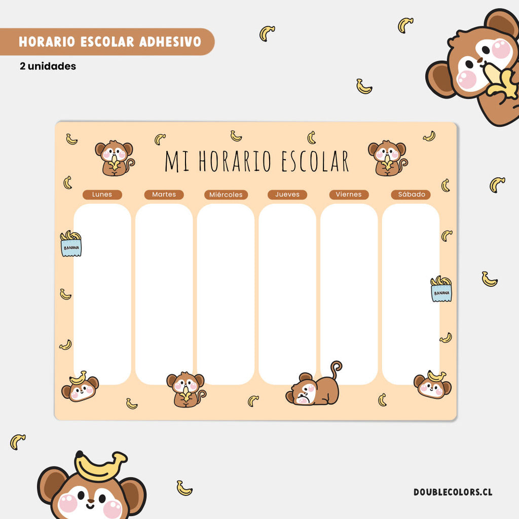 Horario escolar — DoubleColors