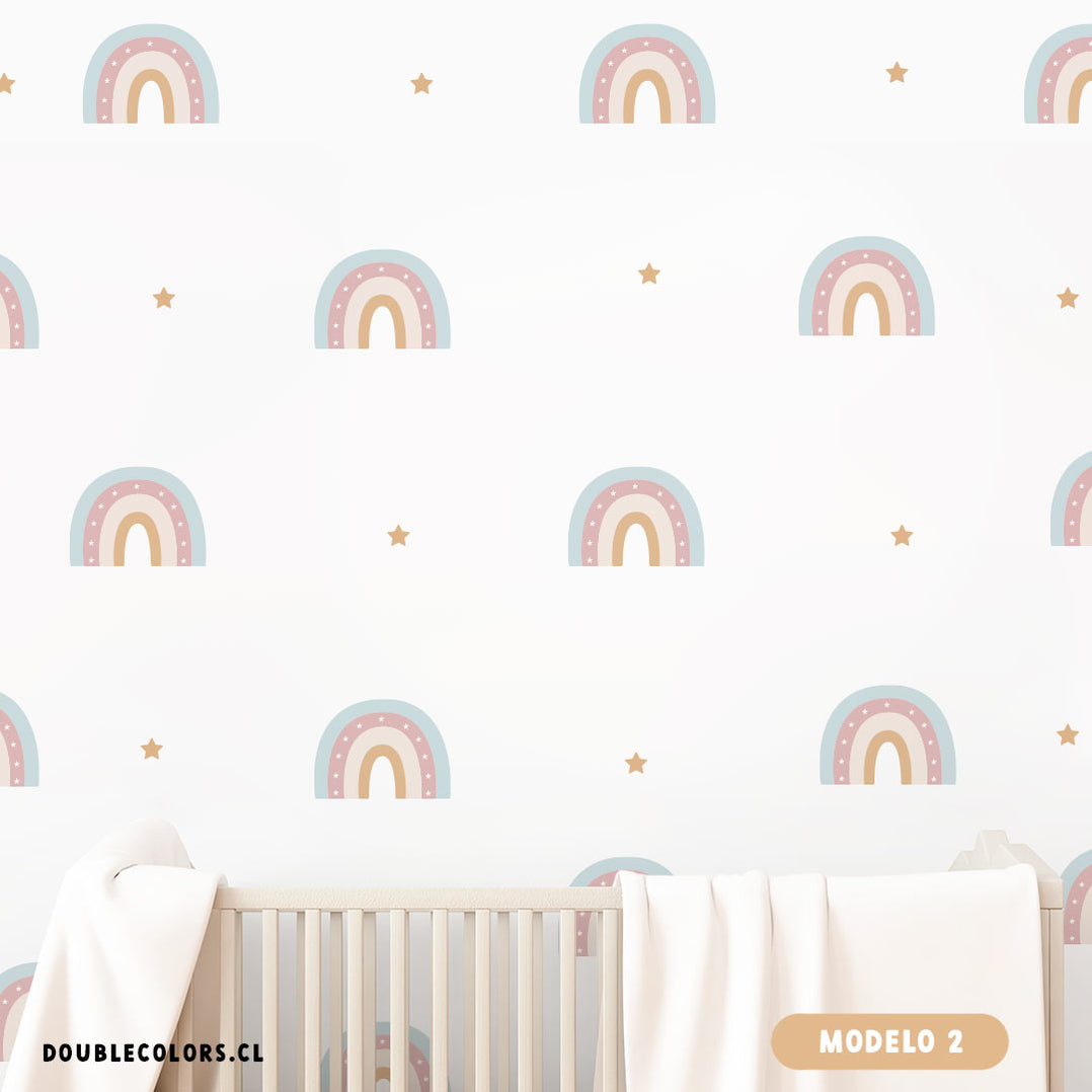 Arcoíris y estrellitas — DoubleColors
