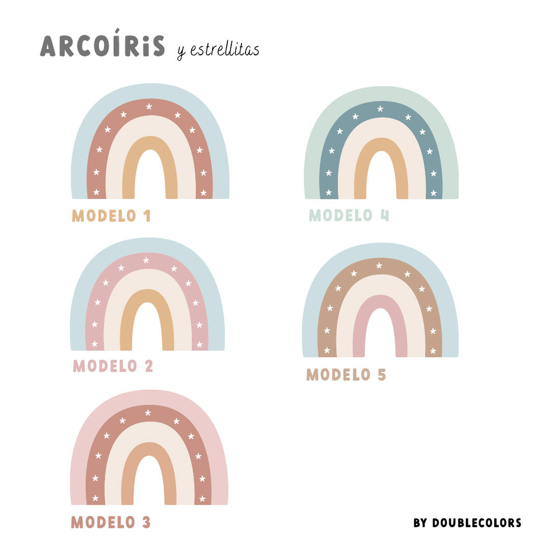 Arcoíris y estrellitas — DoubleColors