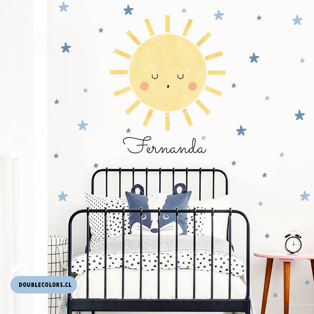 Sol, nombre y estrellas — DoubleColors